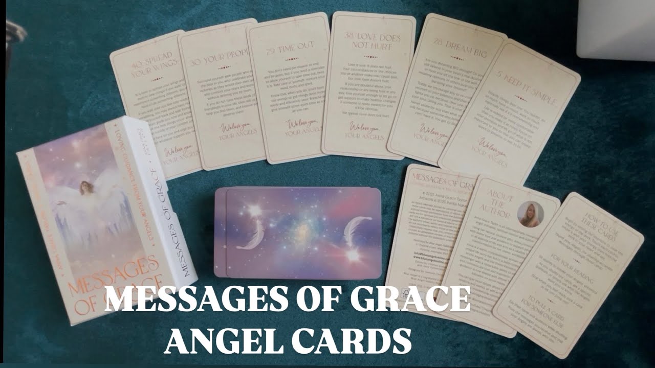 Messages of Grace Angel Cards | Full Flip Through - YouTube