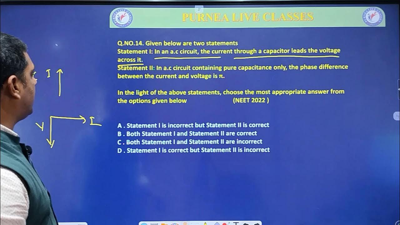 IIT-JEE | NEET (CRASH COURSE ) |PHYSICS | ALTERNATING CURRENT | PYQs | LECTURE-03 | 05.03.2025 ...