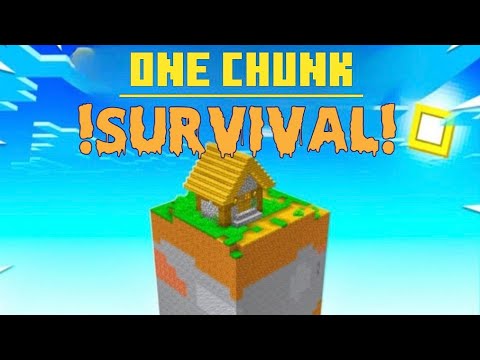 !I Survived One Chunk Minecraft! - YouTube