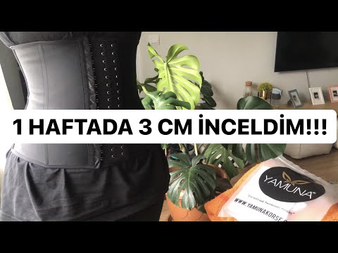YAMUNA KORSE DENEDİM- 1 HAFTADA 3 CM İNCELDİM!