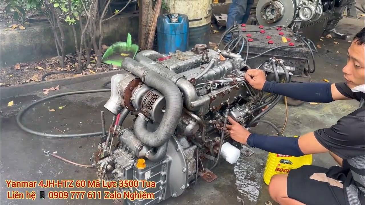 Động Cơ Yanmar Tàu Thủy Cao Tốc 60 Mã Lực 3500 Tua Xin Ý Của Quý Vị - YouTube