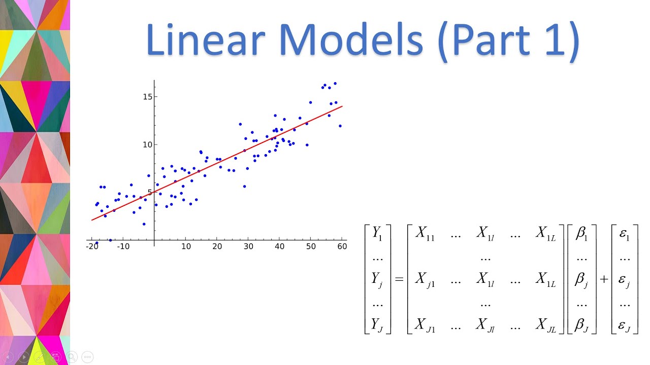 Linear Models (Part 1). 5th Video of Pattern Recognition Lecture Series ...