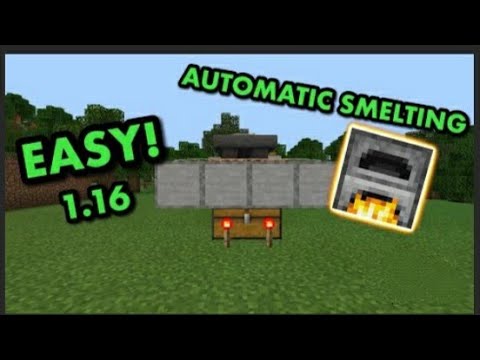 Automatic smelting machine Easy 1.16 #3 - YouTube