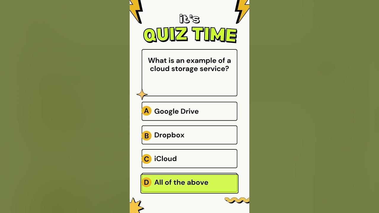 What Is An Example Of A Cloud Storage Service Cloudstorage Techservices Techessentials