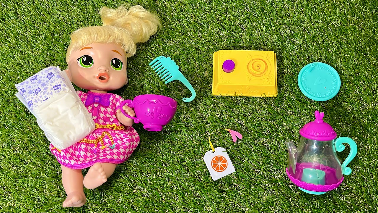 Baby Alive Playset | Satisfying Unboxing Baby Alive Pretend Play Toys ...