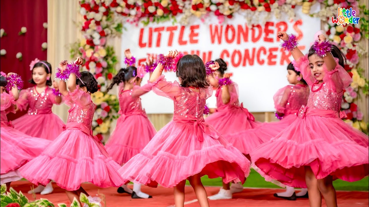 Preschool Kids Dance 💃🕺 | Stage Dance Song# Little wonder preschool ...