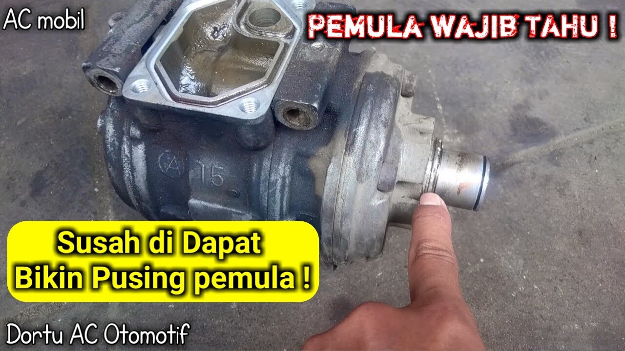 Susah di dapat, ini solusi kompresor AC mobil rusak - YouTube