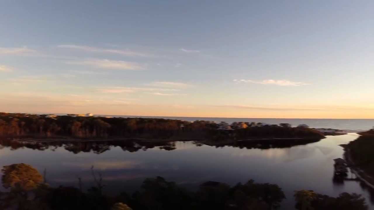 Quadcopter Aerial Footage of Draper Lake Coastal Village Home Under ...