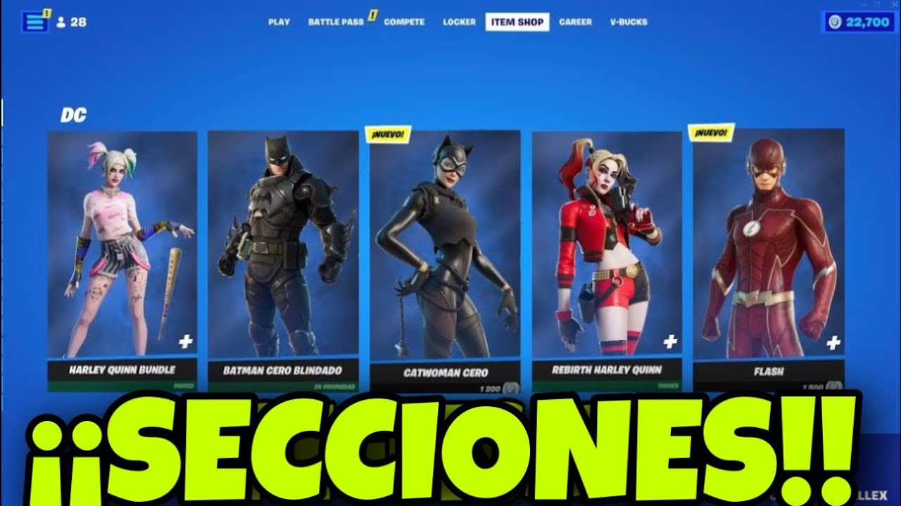 CONFIRMADO DC REGRESA A FORTNITE!! ¿CUANDO VUELVEN TODAS LAS SKINS DE ...