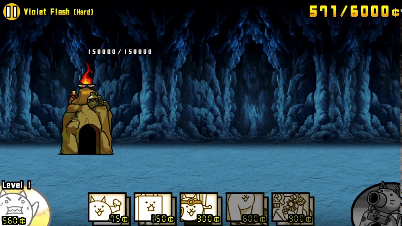 The Battle Cats - Growing Purple - Violet Flash (Hard) - YouTube