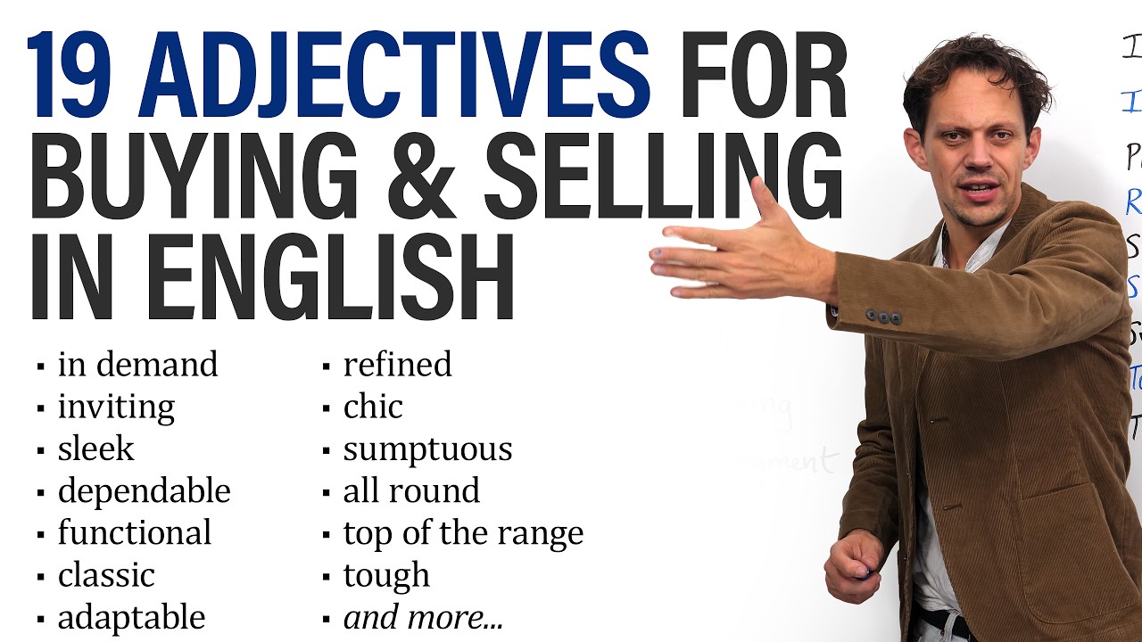 Professional English Vocabulary for Sales - YouTube