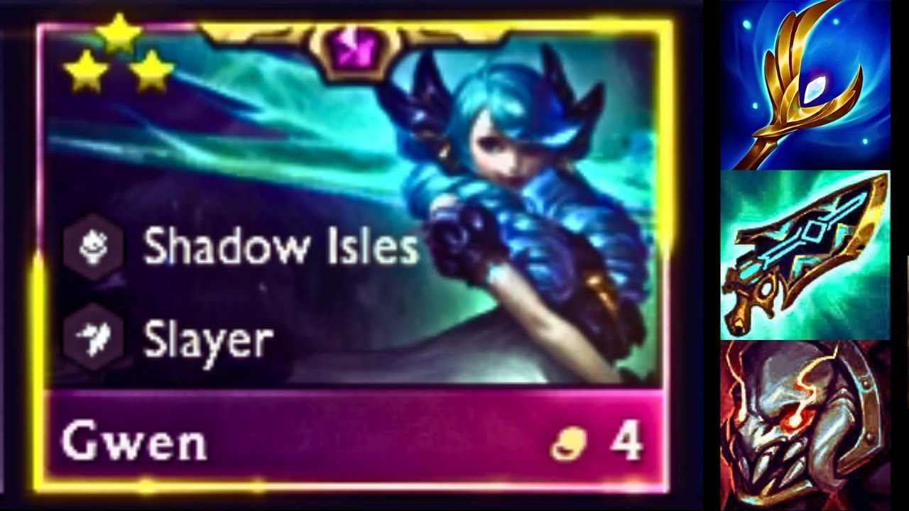 Nihius Tft ⭐⭐⭐gwen 3 Star 5 Slayer 4 Shadow Isles Tft Set 9