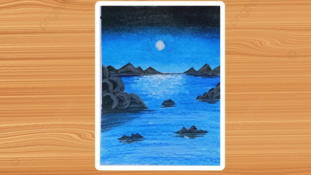 Oil Pastel Painting 🖌️🎨||Step by Step Tutorial||Beginners|| - YouTube