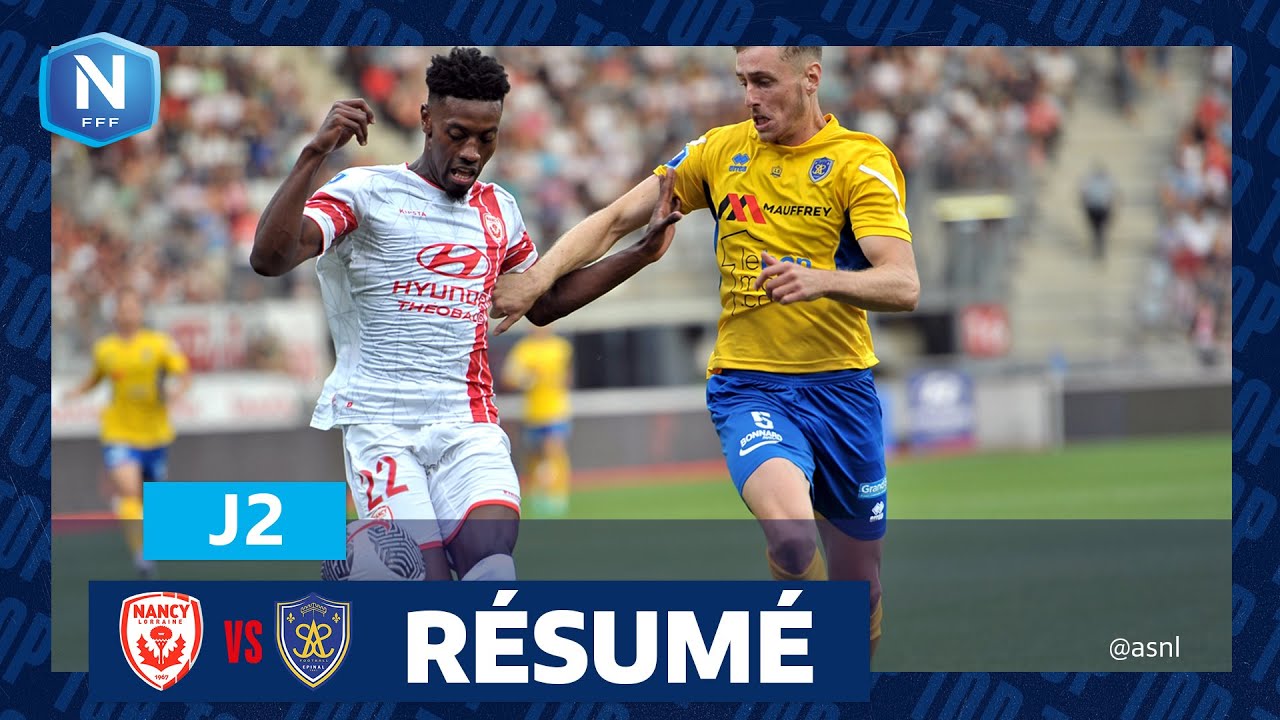 J2 I AS Nancy Lorraine - SA Épinal (2-2), le résumé | National FFF 2023 ...