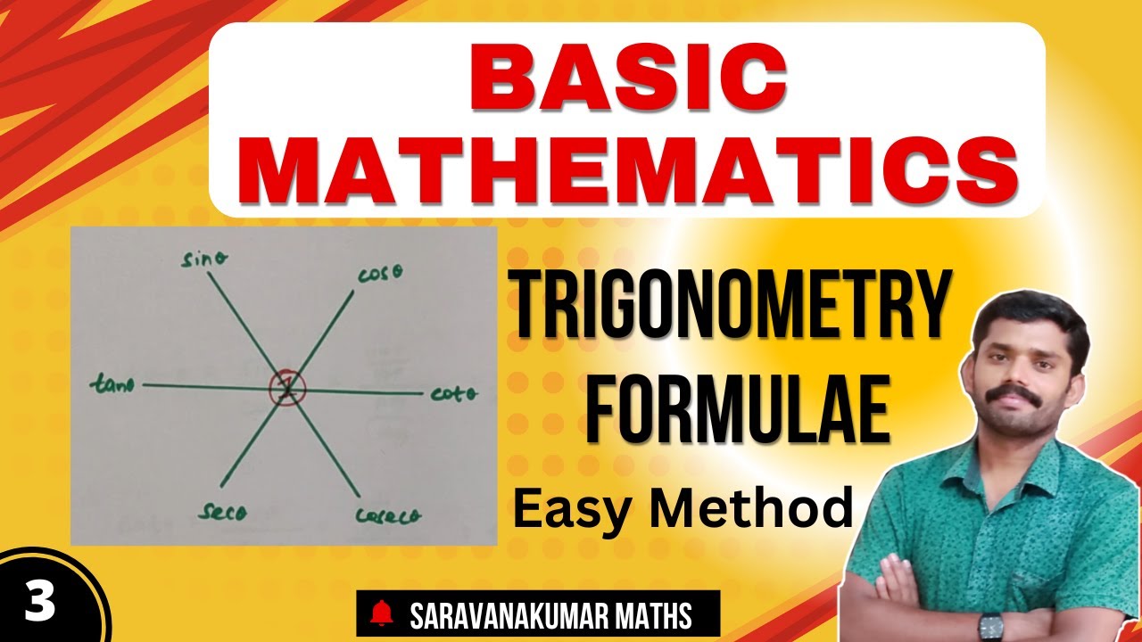 Trigonometry Formulae Tricks| Easy Method | Basic Maths |Polytechnic ...