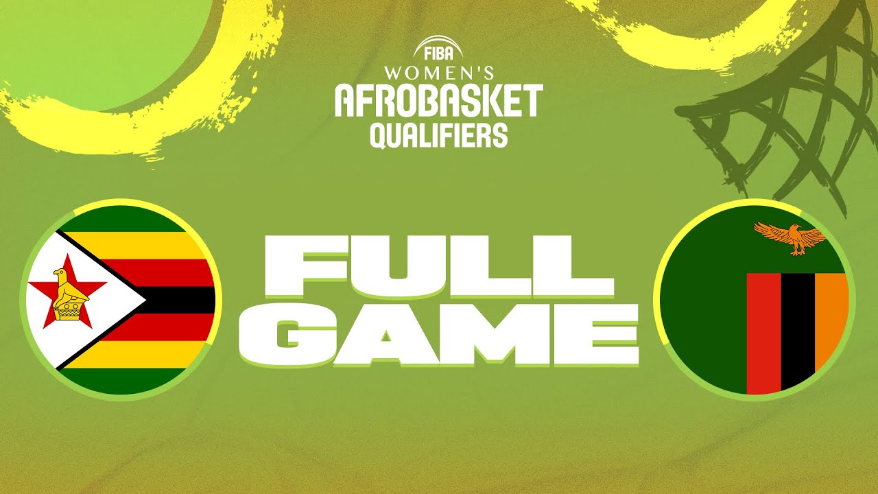 Zimbabwe v Zambia | Full Basketball Game | FIBA Women's AfroBasket 2023 ...
