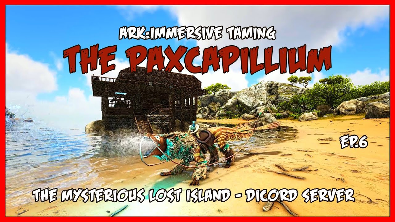 Ark Taming: The Paxcapillum Water Creature. EP.6 | Immersive Taming ...