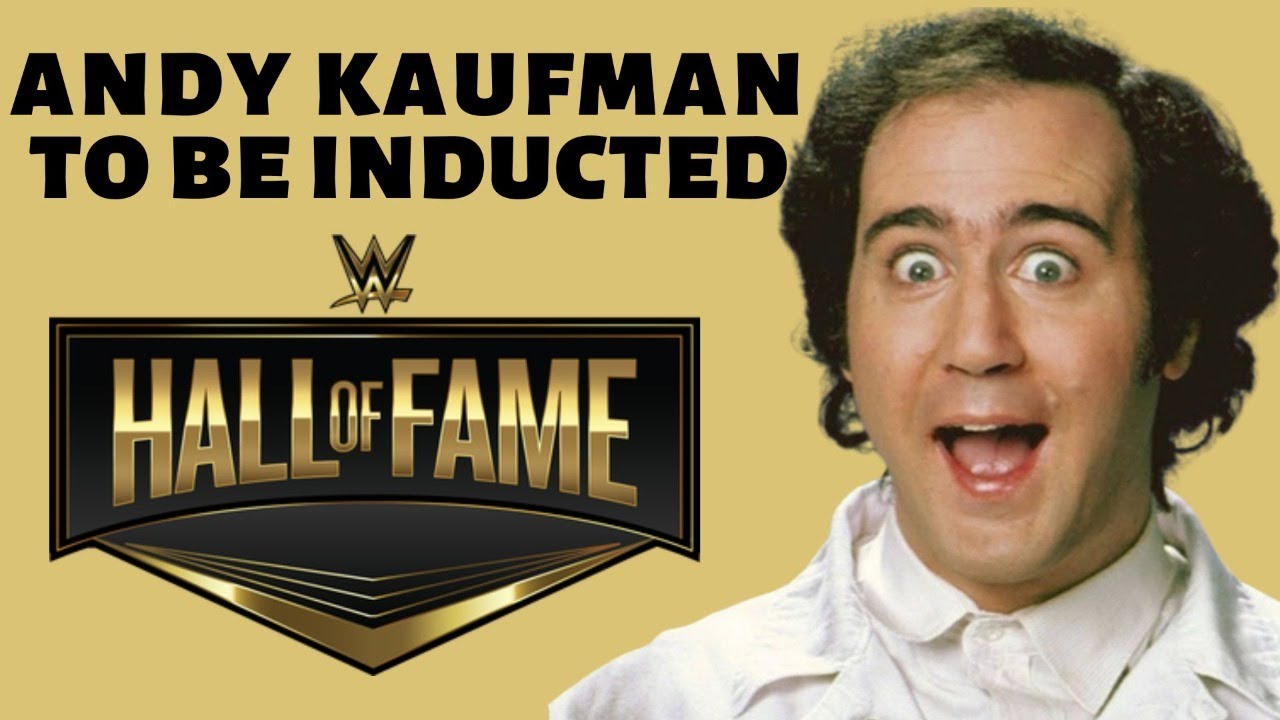 Andy Kaufman to be inducted into the WWE Hall of Fame - YouTube