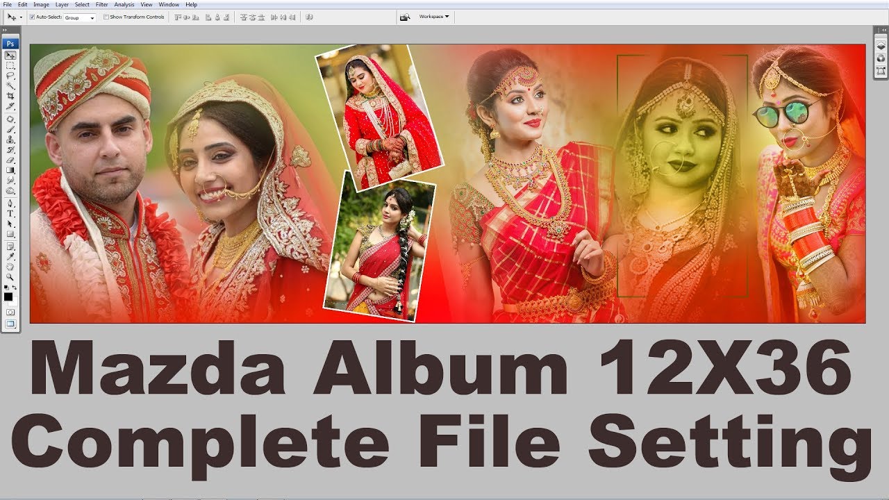 Mazda Album 12X36 Complete File Setting In Hindi - YouTube