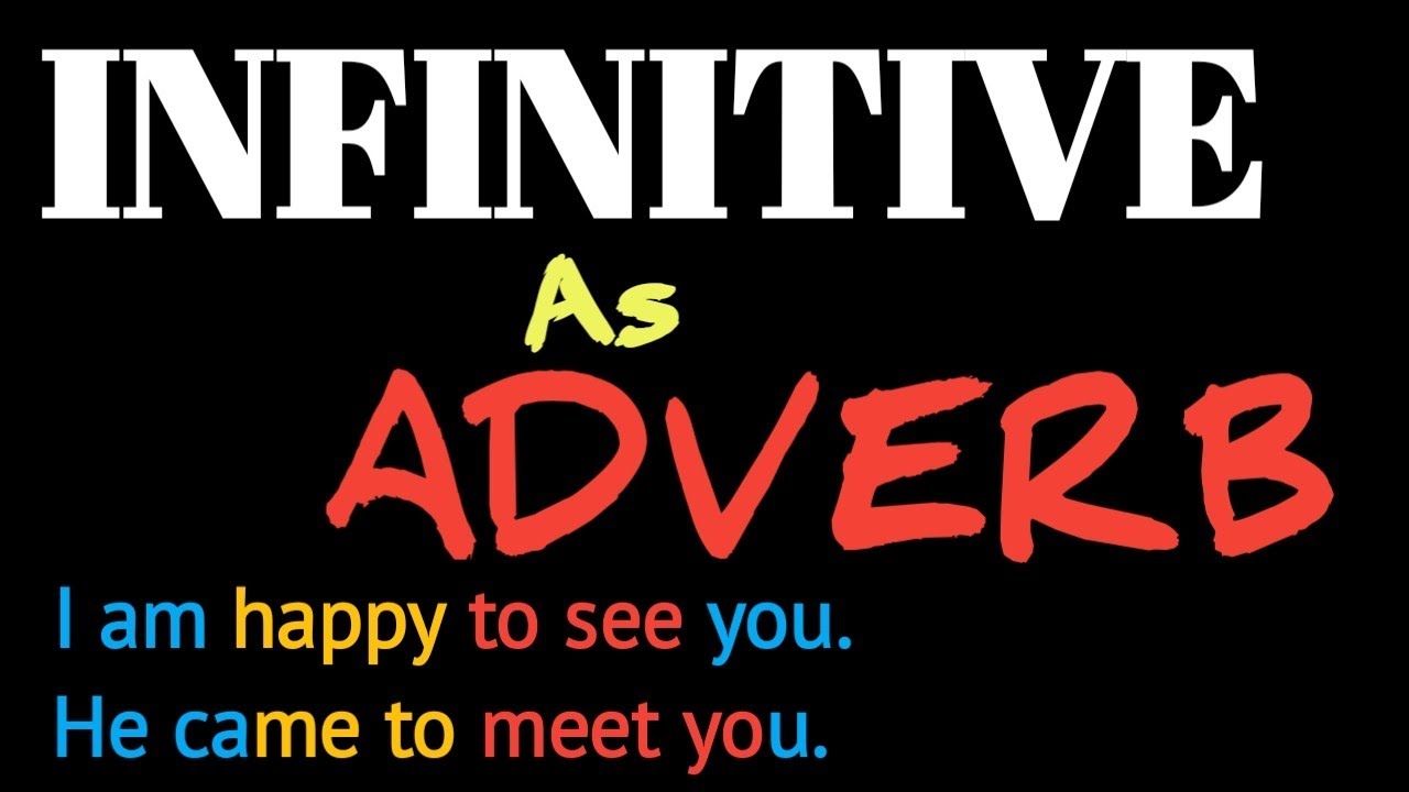 Use of TO BE and INFINITIVE as ADVERB in Spoken English/Grammar ...