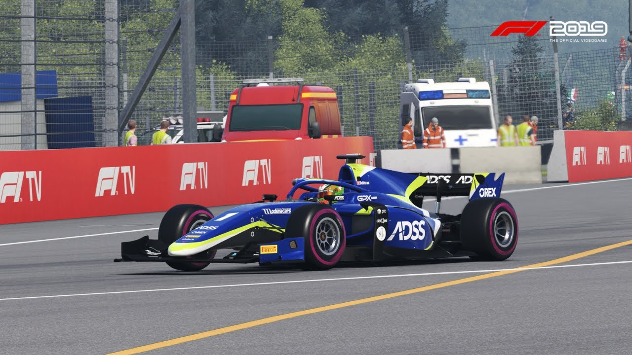 F1 2019 ] F2 2019 Carlin F2 Team Racing Around The Hockenheim German ...