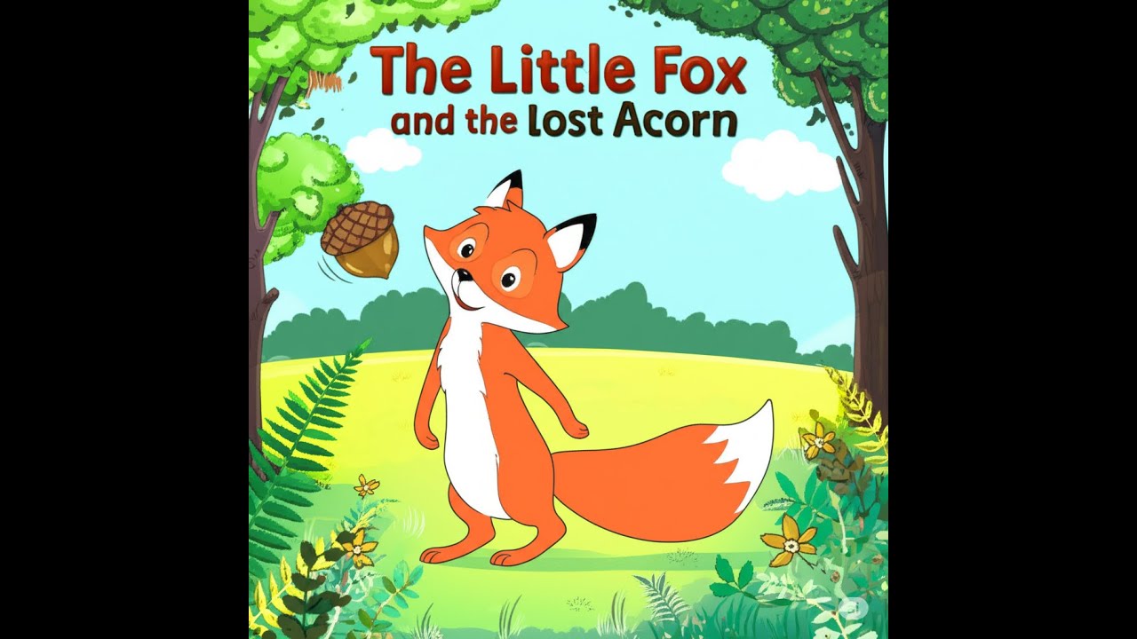 The Little Fox and the Lost Acorn (Kids tale) - YouTube