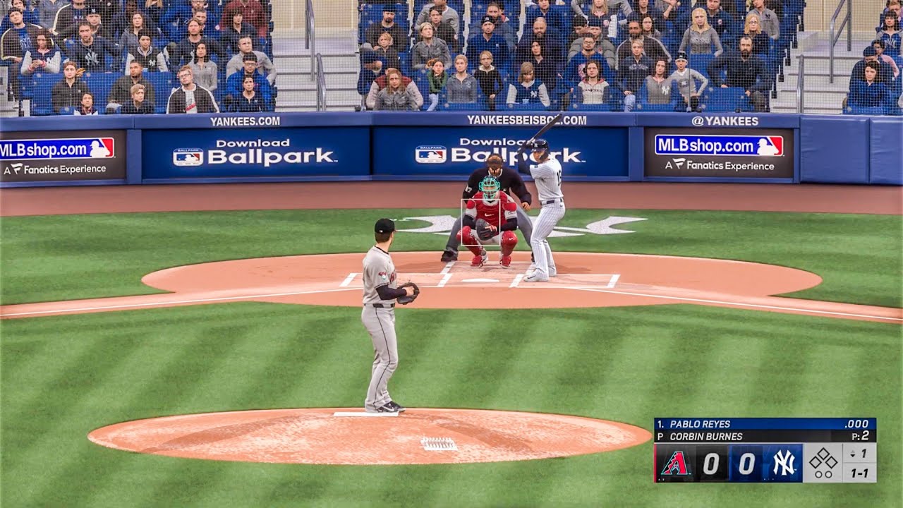 New York Yankees vs Arizona Diamondbacks 4/1/2025 MLB The Show 25 ...
