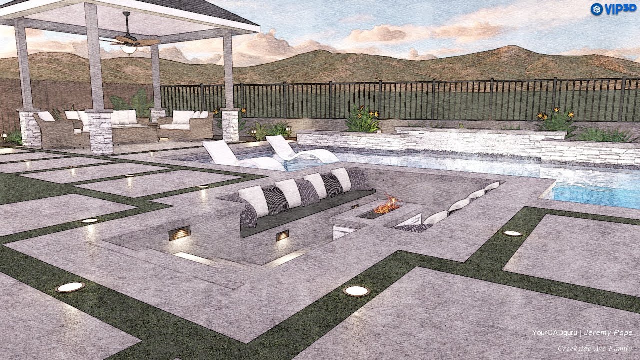 BEST 2 Swimming Pool Layout & Designs | Elegant | Stylish | Relaxing ...