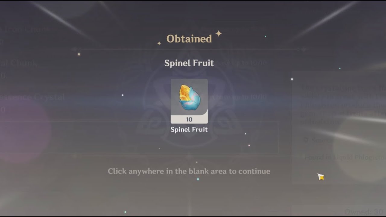 You can buy SPINEL FRUIT🌽 | GENSHIN IMPACT - YouTube