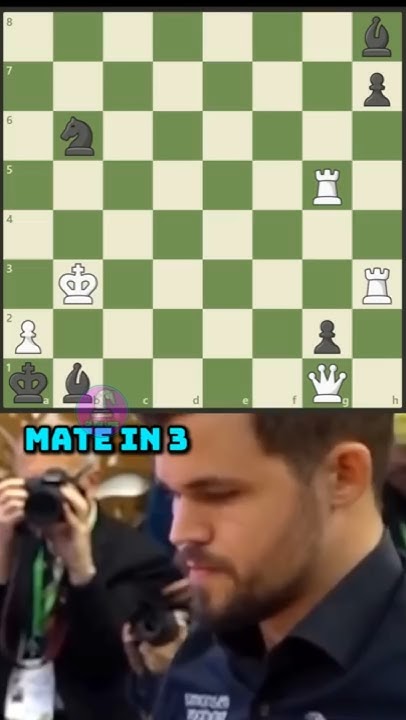 chiếu hết 3 nước. white to move, mate in 3 - 7 #chess #covualogic - YouTube