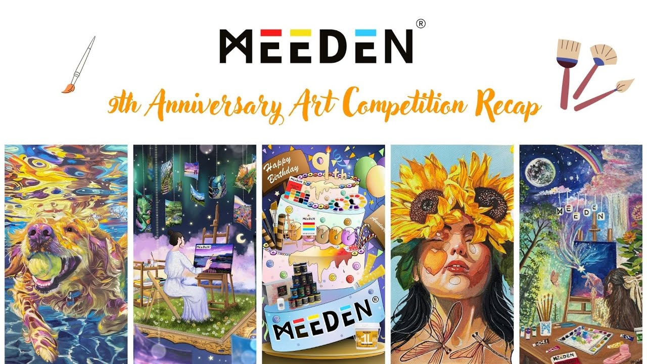 MEEDEN 9th Anniversary Art Competition Recap - YouTube
