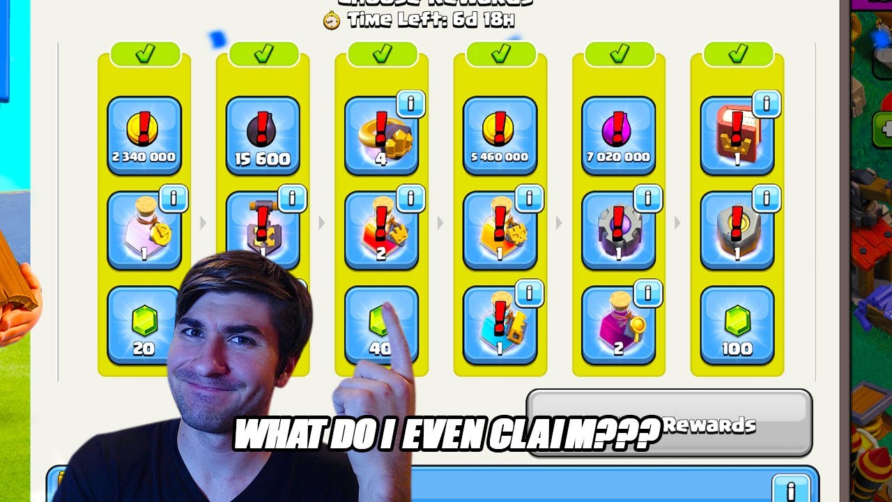 I Can BARELY Claim Anything From Clan Games Cause I Am So Maxed Out In ...