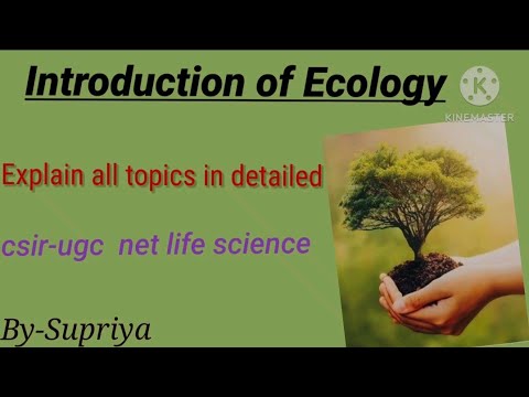 Introduction of Ecology | most important topics | csir-ugc net life ...