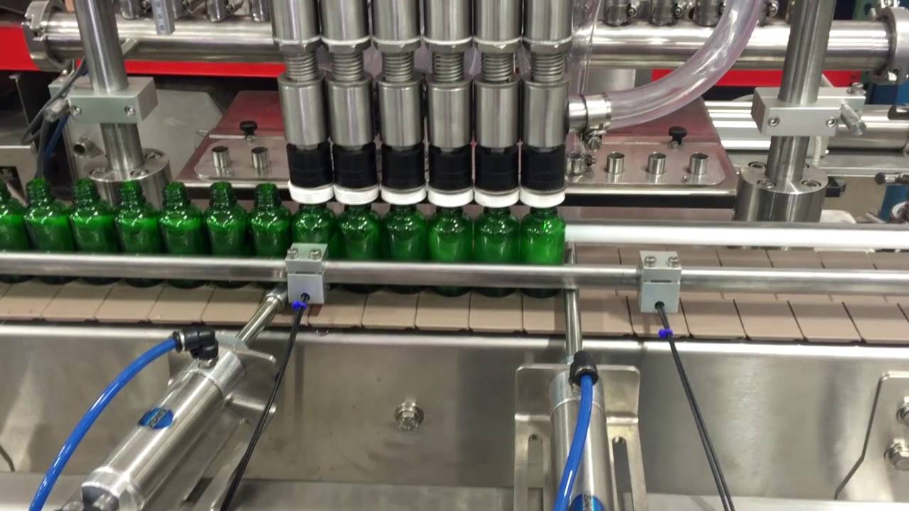 Pressure Overflow Bottle Filler Model GI3300, 6 overflow nozzle 0 250 ...