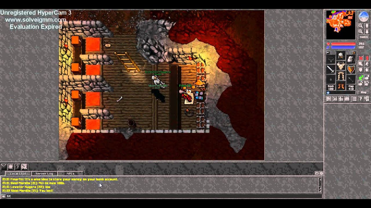 New way of dicer(tibia) Windbot - YouTube