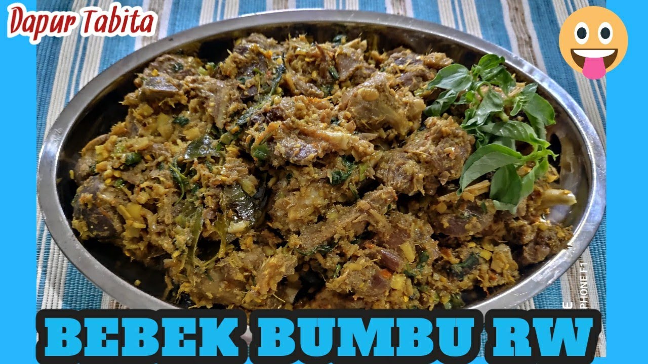 Cara Memasak BEBEK 🦆BUMBU RW khas Manado | Indonesian Food ~ 20 - YouTube