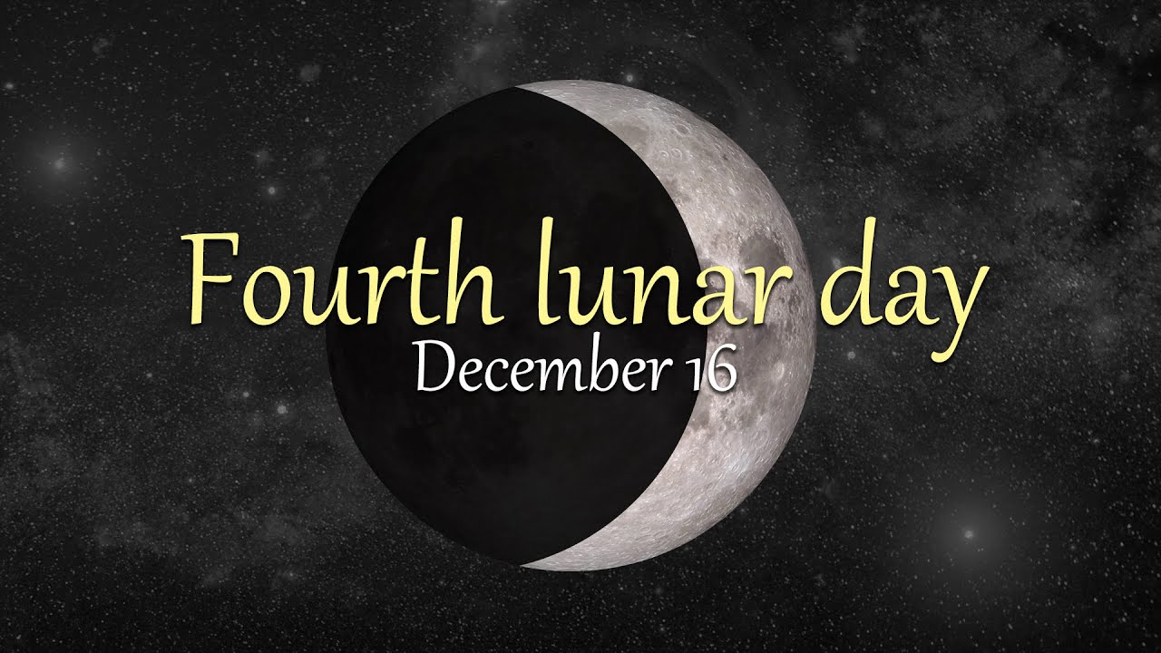 Fourth lunar day | December 16 - YouTube