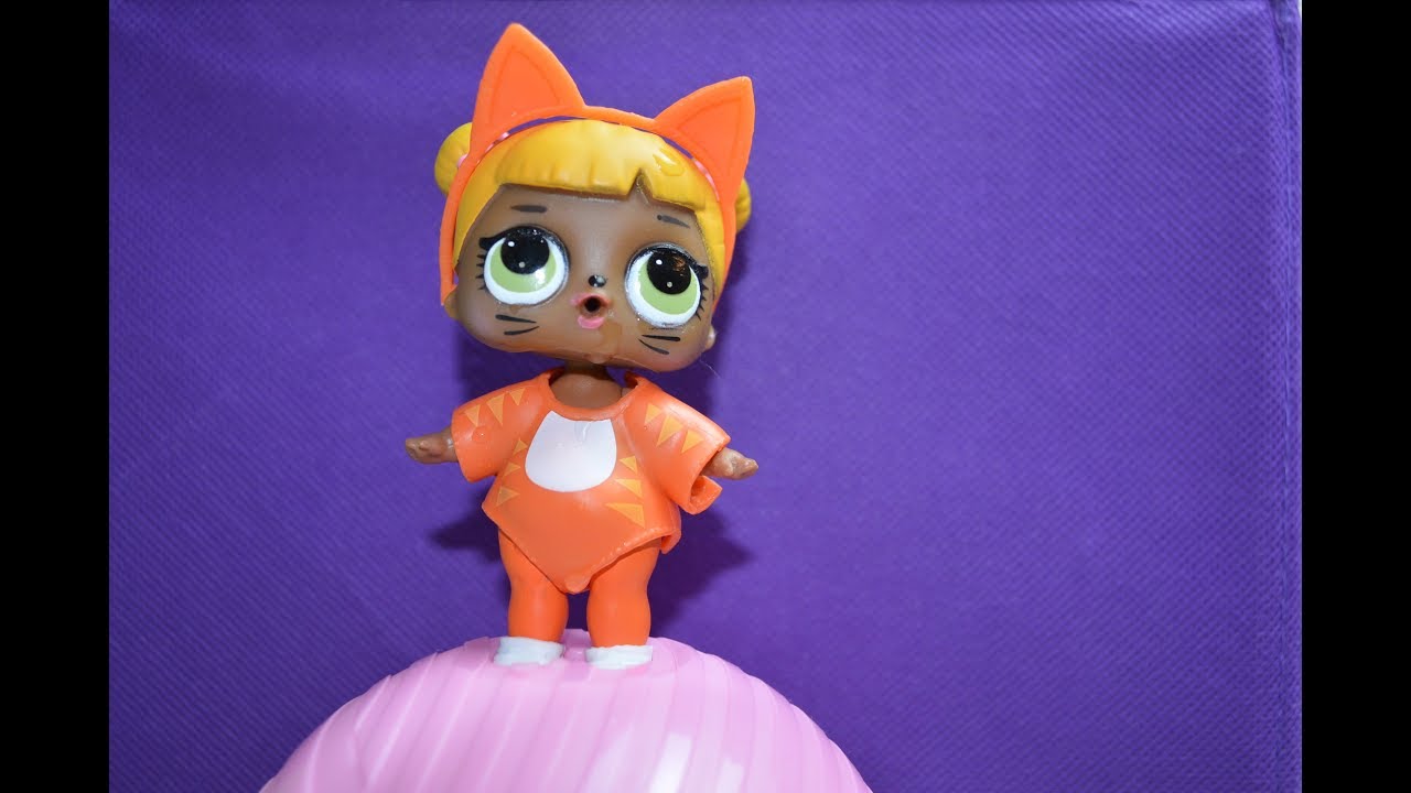 LOL Surprise Dolls. Baby Cat. Открываем последний шар. Вечеринка с Пони ...