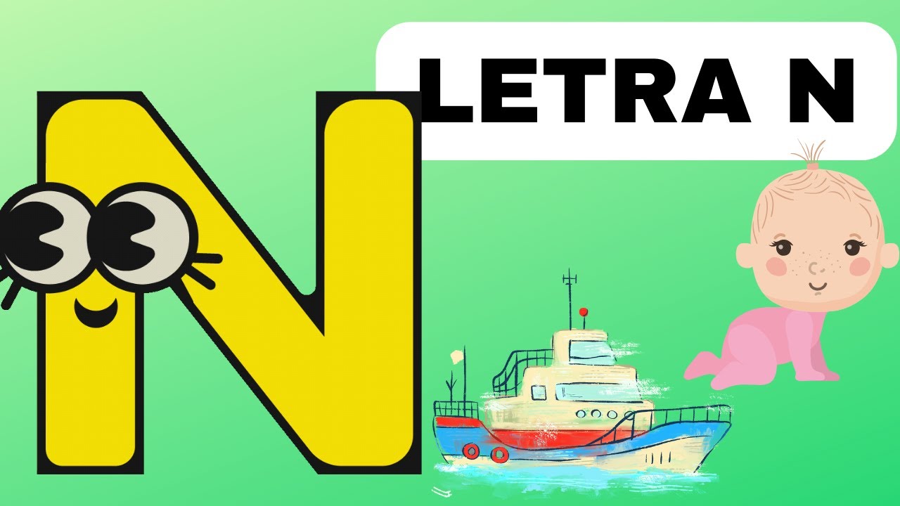 LETRA N | PALAVRAS QUE COMEÇAM COM N | ALFABETIZAÇÃO - YouTube