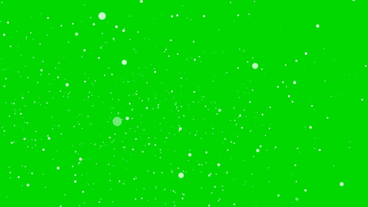 White Particles Effect | Green Screen HD Video Free Download | No ...