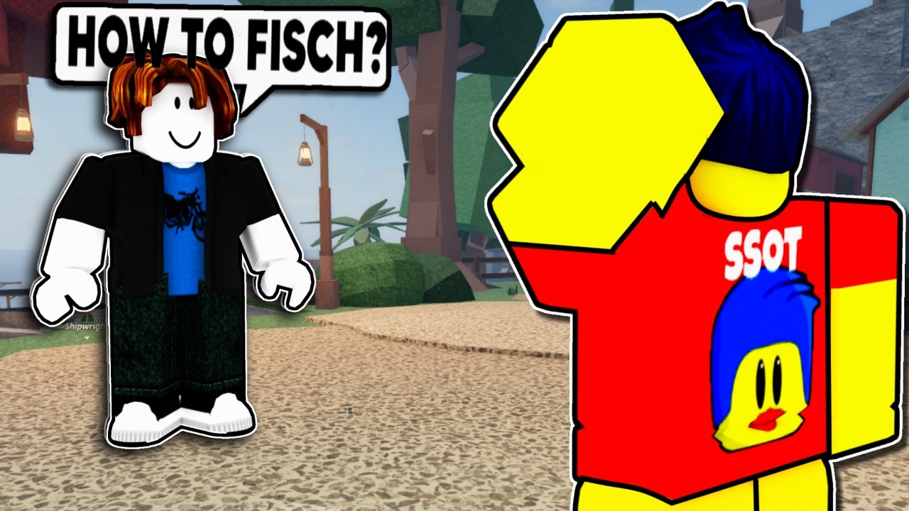 I Taught Him How To Play FISCH (Roblox Fisch) - YouTube