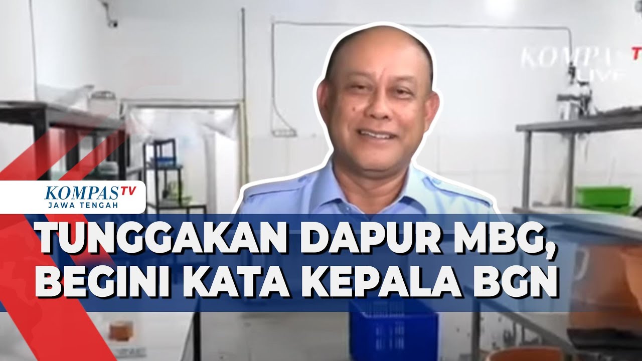 Tunggakan Dapur MBG, Begini Kata Kepala BGN - YouTube