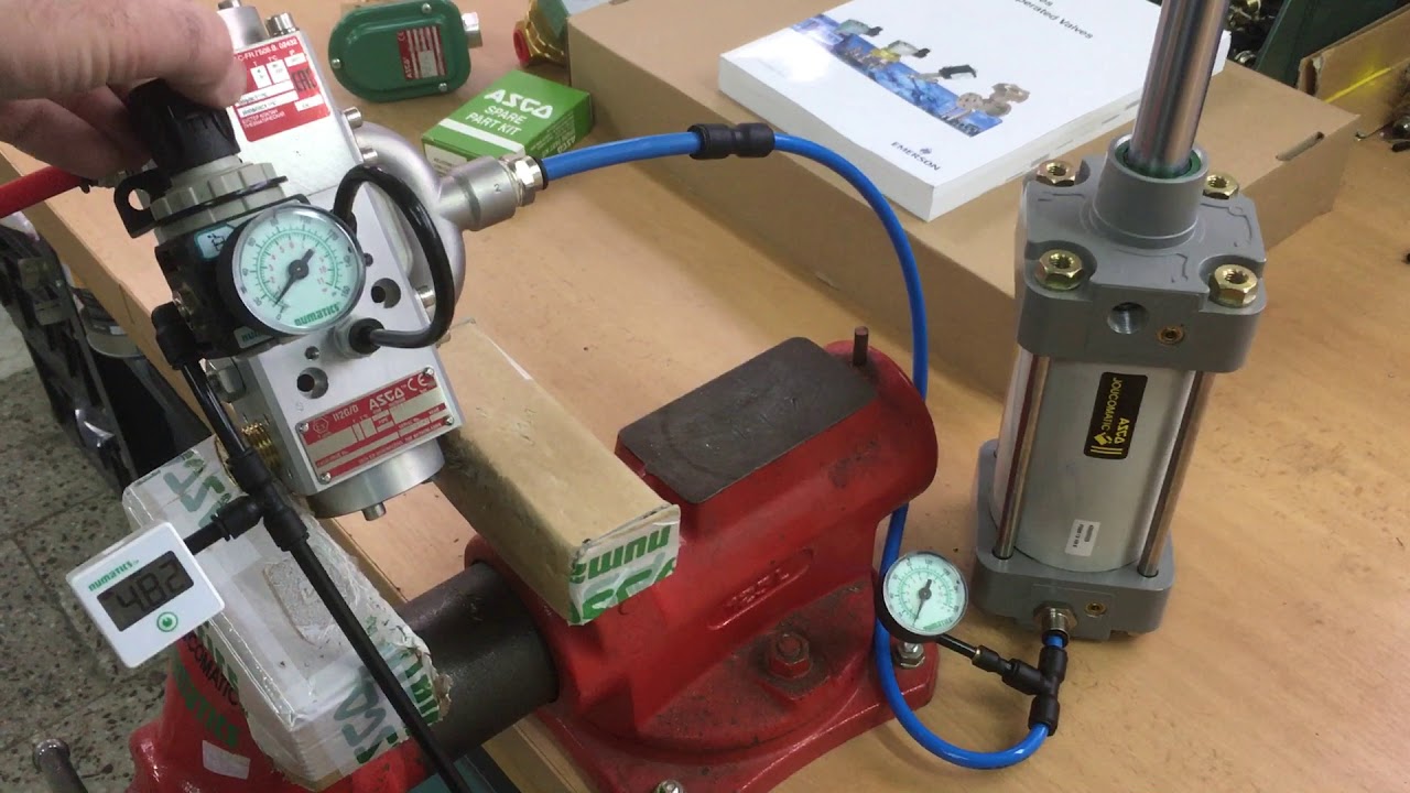 ASCO Booster 330 connection and function - regulation - YouTube