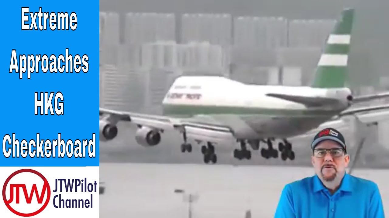Unique Approach 😥 👨‍ ️ HKG Checkerboard 🛬 - YouTube