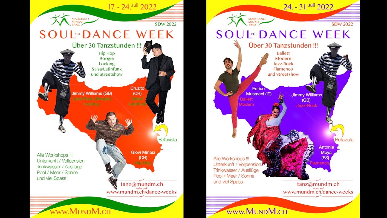 Soulful Dance Week 2022 (Woche 1 & 2 zusammen) - YouTube
