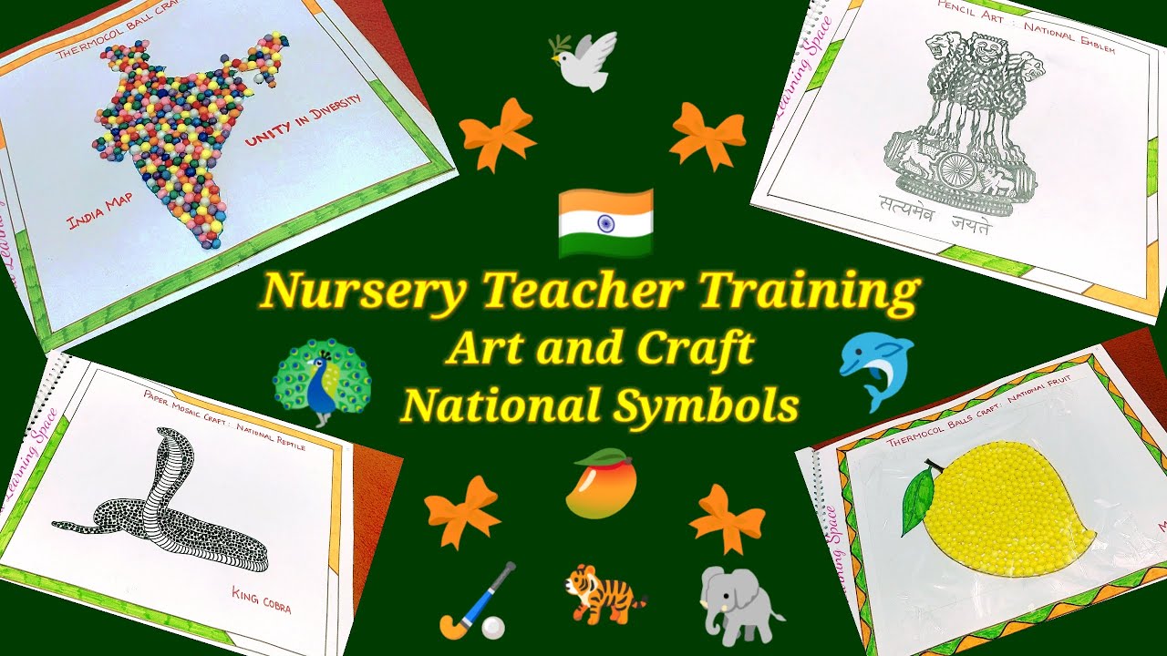 Nursery Teacher Training : Art and Craft File / AIECCE/ Theme: National ...