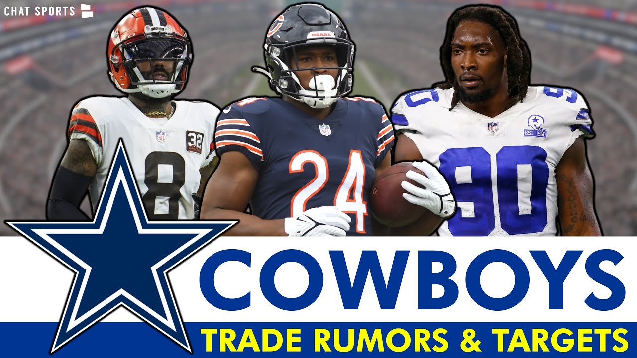 MAJOR Cowboys Trade Rumors On Sam Williams, Khalil Herbert, Elijah ...