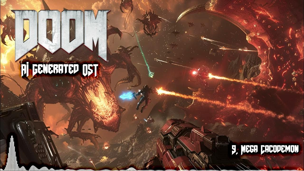 MEGA CACODEMON (AI DOOM SOUNDTRACK) // DOOM ETERNAL // DOOM DARK AGES // ARGENT METAL ...