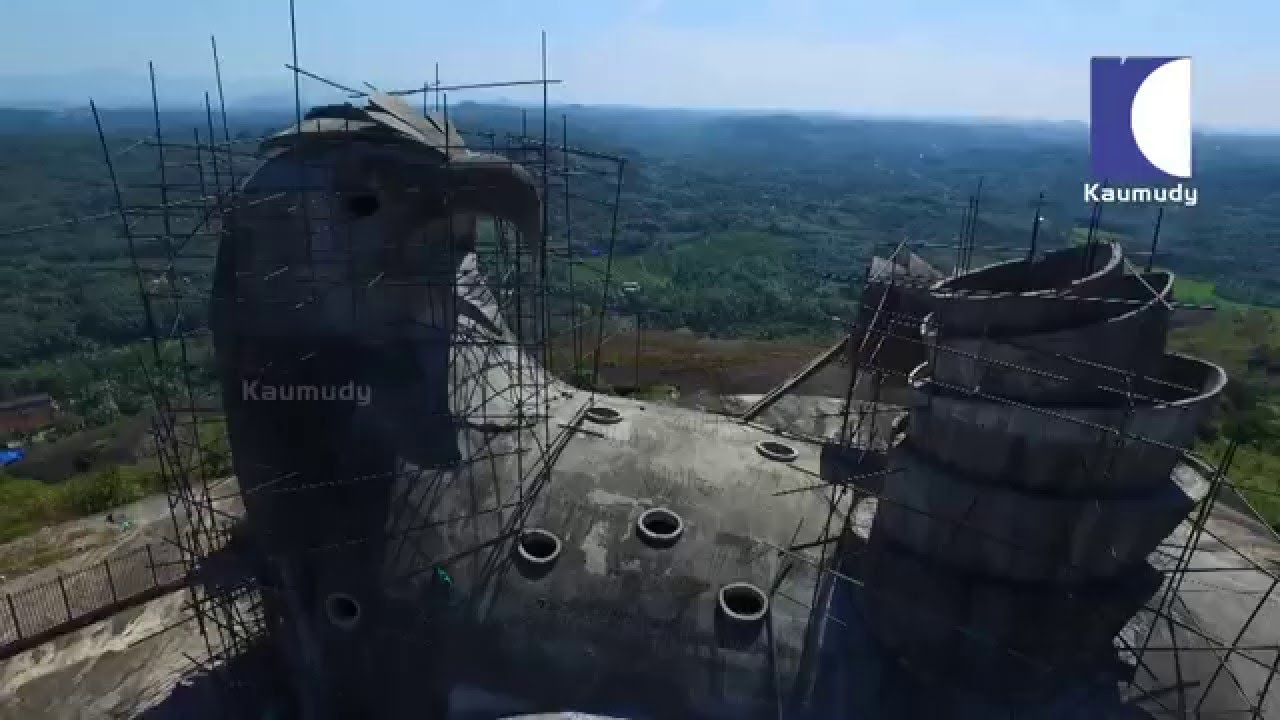 Straight Line Rajiv Anchal brief about the Jadayu Sculpture Part 03 ...