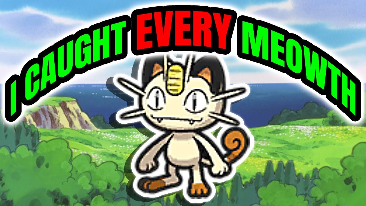 I Catch EVERY Meowth Until... | PokeMMO Legendary Guide | Money Making ...